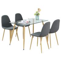 China Velvet Fabric Modern Dining Room Chairs For Restaurant Hotel for sale