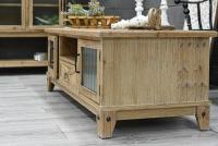 China Farmhouse Living Room Home Furniture 120*60*48cm Solid Wood TV Console Furniture for sale