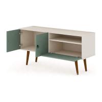China Simple Vintage Custom TV Cabinet Wooden Console TV Stand Entertainment Center Media for sale