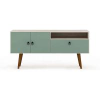 China Simple Vintage Custom TV Cabinet Wooden Console TV Stand Entertainment Center Media for sale