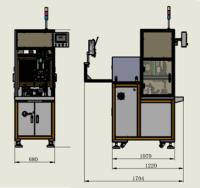 China Dual Stations BLDC Fan Winding Machine 380V 1200RPM Needle Winding Method for sale