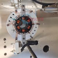 China High Speed Single Station Stator Winding Machine for Big Size Stators Ø130mm for sale