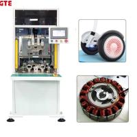 China 2 Stations Wheel Hub Motor Stator Winding Machine 1200RPM Flyer Fork Winding for sale