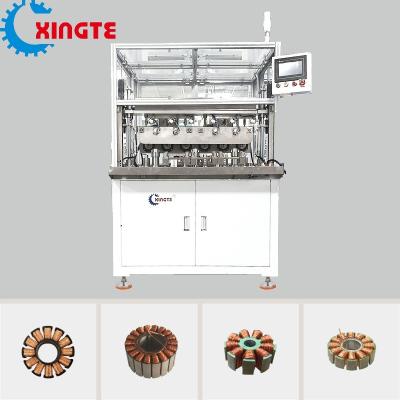 China 6 Station Automatic Flyer Stator Winding Machine 6000RPM 8KW for Electric Motor XT-BL06 for sale