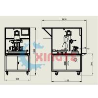 China XT-02D Automated Double Nozzle Stator Winding Machine 0.1-1.6mm Wire 1200 RPM for sale