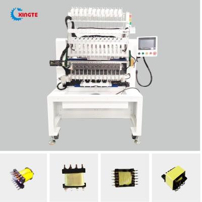 China 12 Axis Automatic Transformer Coil Winding Machine 0.07-0.7mm Wire Diameter XT-TW1270 for sale