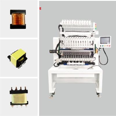 China 12 Spindle Automatic Transformer Winding Machine XT-TW1270 0.07-0.7mm High Precision for sale