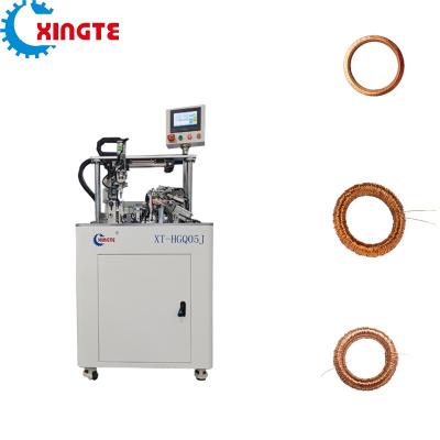 China Automatic Toroidal Transformer Winding Machine 0.07-0.4mm Wire Diameter XT-HGQ05J for sale