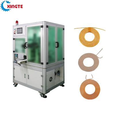 China PLC Controlled Alpha Coil Winding Machine 300pcs/h for Wireless Charging Transmitter Coils for sale