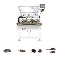 China Six Station Flyer Armature Coil Winding Machine 7kW 0.05-0.5mm Wire Range for Automotive Motors for sale