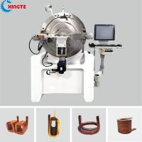 China Touch Screen Flat Wire Winding Machine 8 Spindles Max 80mm Coil Height AC380V for sale