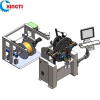 China Automatic Flat Wire Winding Machine 8 Spindles 5.5KW Cast Iron XT-FW001 for sale