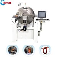 China Square Shape Flat Wire Coil Winding Machine With 8 Spindles 5.5KW for sale