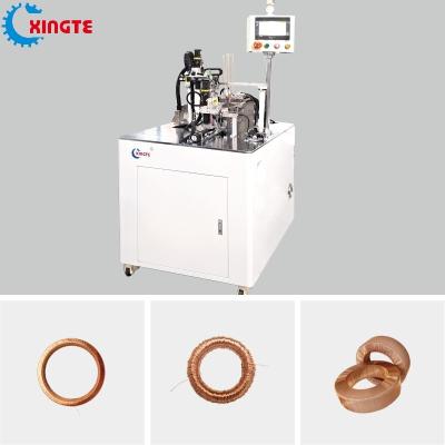 China Fully Automatic Toroidal Transformer Winding Machine 1500RPM 2 Stations 0.08-0.4mm Wire for sale