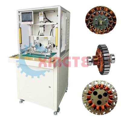 China XINGTE 2 Stations Automatic Ceiling Fan Winding Machine 150mm Stator Stack 380V for sale