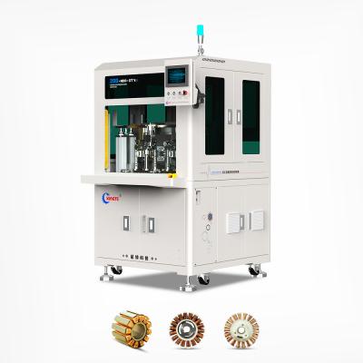 China XT-FX02-JM Precision Wire Winding Machine Double Station 1200rpm 5.5kW Touchscreen Controller for sale