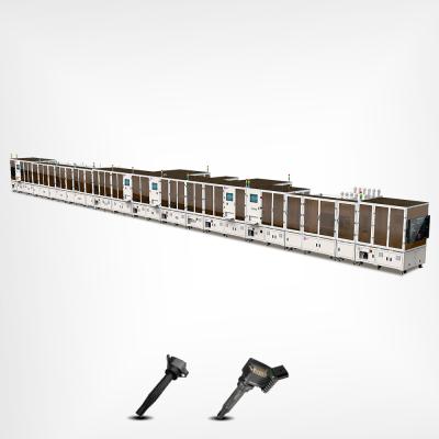 China Automobile ignition coil winding automatic line with 600 PCS/H output, 98% yield rate for full-process production for sale