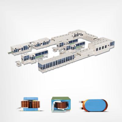 China Fully Automatic PFC Flat Wire Inductor Production Line for Automotive Charging Piles with 98% Yield Rate and 230 PCS/H UPH for sale