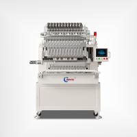 China Fully automatic 12-axis multi-strand winding machine with 0.1~0.8mm wire range and 10000r/min spindle speed for sale