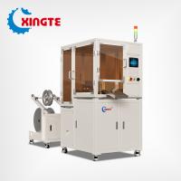 China 3 Axes Flat Wire Winding Machine for Single Coil with Max 3mm×12mm Wire and 25-100mm Outer Diameter for sale