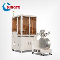 China 3 Axes Flat Wire Winding Machine for Single Coil with Max 3mm×12mm Wire and 25-100mm Outer Diameter for sale