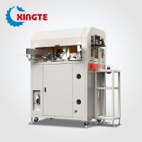 China Fully automatic common mode magnetic ring butterfly winding machine with double-in & double-out structure for 0.45~1.7mm wire and 14~50mm toroidal cores for sale