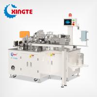 China Fully automatic sound membrane combination winding machine with 1200-1800 Pcs/h output, 99% Yield Rate, and 6-station rotary wire cutting for sale