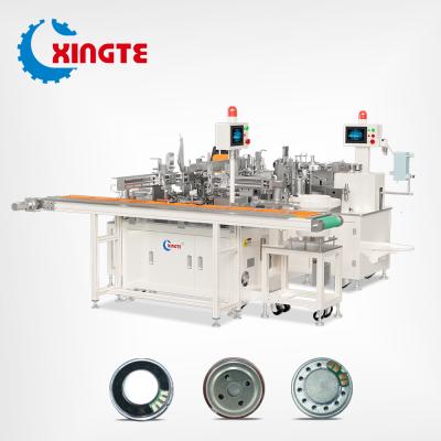 China Fully Automatic Speaker Assembly Machine with 1300 Pcs/h Output and ＞98% Yield Rate for Diaphragm & Magnetic Circuit Assembly for sale