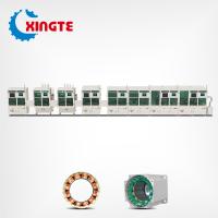 China Servo Motor Stator Automatic Line with Fully Automatic Circular Shaping, Linear Motor Conveying System, and 30 Seconds Tact Time for sale