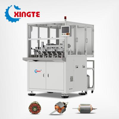 China High-Speed Rotor Winding Machine with 0.05° Spindle Accuracy and 5/6/8 Controlled Axes for Precision Coil Winding for sale