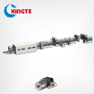 China Horizontal Motor Automatic Line with 450 PCS/H UPH, >98% Yield Rate, and Dual Flyer Winding for Automotive Seat Motors for sale