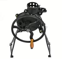 China Heavy Duty Cast Iron Manual Corn Sheller 40-60 kg/h Adjustable Hand Crank Maize Husker for sale