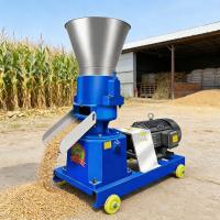 China Stainless Steel Poultry Feed Pellet Machine 200kg/H Electric Farm Pellet Mill for sale