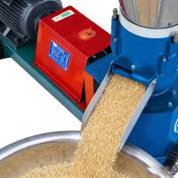 China Stainless Steel Poultry Feed Pellet Machine 200kg/H Electric Farm Pellet Mill for sale