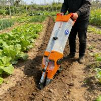 China Portable Manual Seeder with ABS Plastic and Stainless Steel Construction for Dual Functionality and Adjustable Duckbill Depth for sale