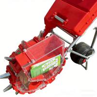 China Manual Seeder Hand-Push Planter with Adjustable Depth and Precision Sowing for Multi-Seed Compatibility for sale