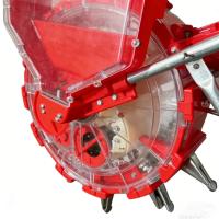China Manual Seeder Hand-Push Planter with Adjustable Depth and Precision Sowing for Multi-Seed Compatibility for sale