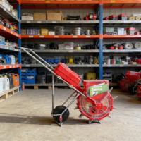 China Manual Seeder Hand-Push Planter with Adjustable Depth and Precision Sowing for Multi-Seed Compatibility for sale