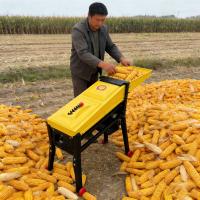 China Electric Corn Sheller Machine 1500kg/h Capacity Steel Maize Threshing Machine for sale