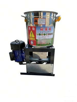 China Stainless Steel Vegetable Chopper Feed Slicer 220V Fodder Grinder for Livestock for sale