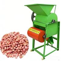 China Industrial Peanut Shelling Machine 150-200kg/h Dual-Fan Cleaning Groundnut Decorticator for Oil Plants for sale