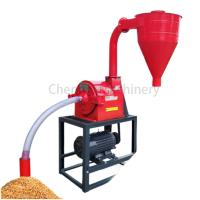 China Self-priming Crusher Grinder 250-700kg/h 4kw Automatic Feeding Manganese Steel Grain Crusher for sale