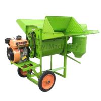 China Solid Iron Grain Threshing Machine Corrosion Resistant Agricultural Grain Crusher for sale