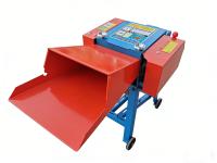 China Industrial Chaff Cutter Machine 400-600kg/h Manganese Steel Blades Adjustable Length 220V 380V for sale