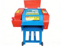 China Chaff Cutter Machine Fodder Chopper 1000kg/h Dual Power Iron Construction for Small Farms for sale