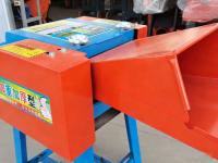China Industrial Chaff Cutter Machine 400-600kg/h Manganese Steel Blades Adjustable Length 220V 380V for sale