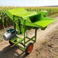 China Solid Iron Grain Threshing Machine Corrosion Resistant Agricultural Grain Crusher for sale