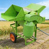 China Solid Iron Grain Threshing Machine Corrosion Resistant Agricultural Grain Crusher for sale