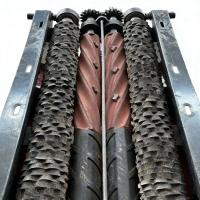China Industrial Cast Iron Corn Husking Machine Dust Free Automatic Maize Dehusker Machine for sale