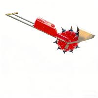 China Agricultural Hand Push Fertilizer Spreader Corrosion Resistant Precision Feed for sale